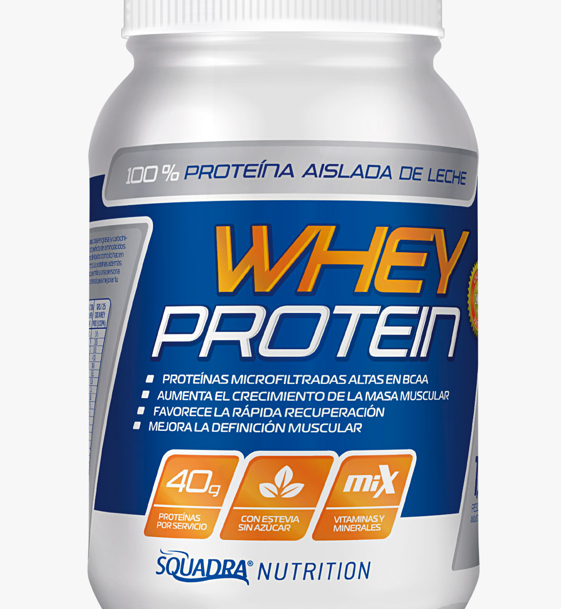 Whey Protein 1.5 kg – Squadra Nutrition